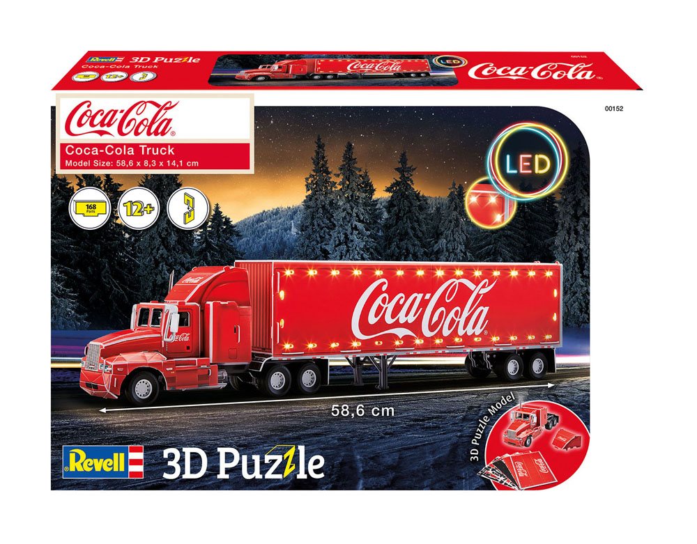Coca-Cola Truck LED Edition 3D Puzzle | Fanbase webshop