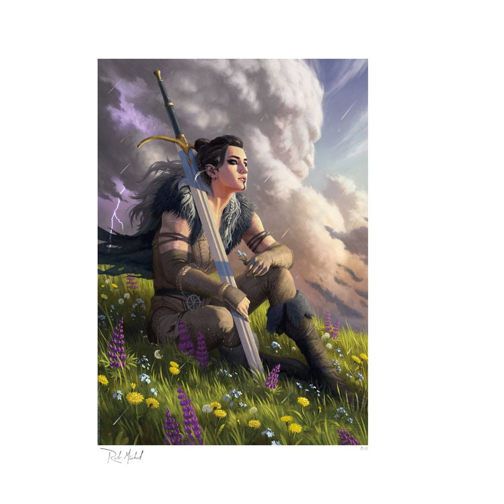 Critical Role Art Print Yasha Nydoorin: Champion of the Stormlord 61 x ...