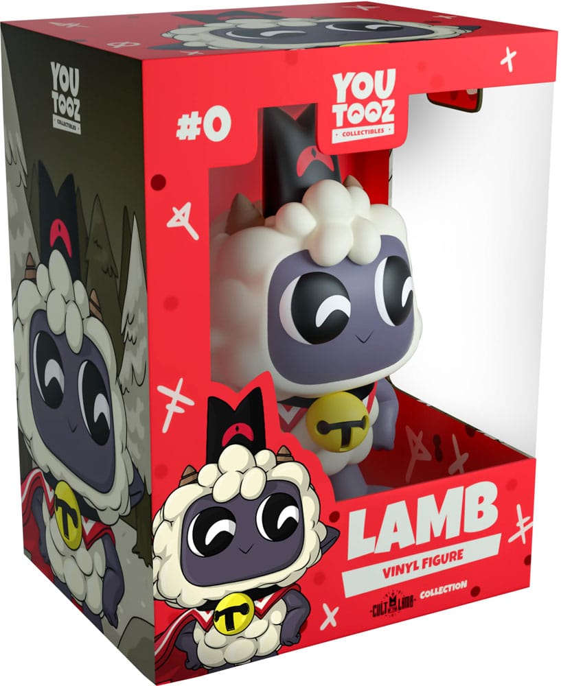 Cult of The Lamb Vinyl figura Lamb 9 cm | Fanbase webshop