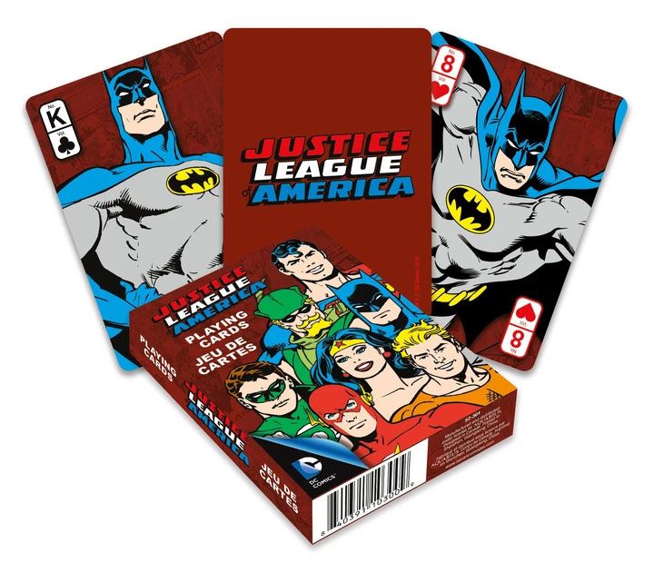 DC Comics Retro Justice League kártyajáték | Fanbase webshop