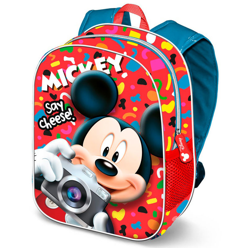 Disney Mickey Say Cheese 3D táska hátizsák 31cm | Fanbase webshop