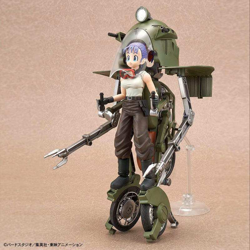 Dragon Ball Bulma változtatható n19 motoros modell készlet figura 16cm ...
