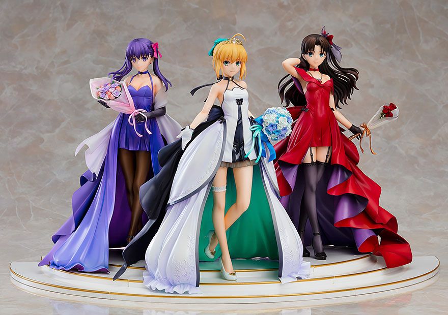 Fate/Stay Night 1/7 Saber, Rin Tohsaka and Sakura Matou 15th ...