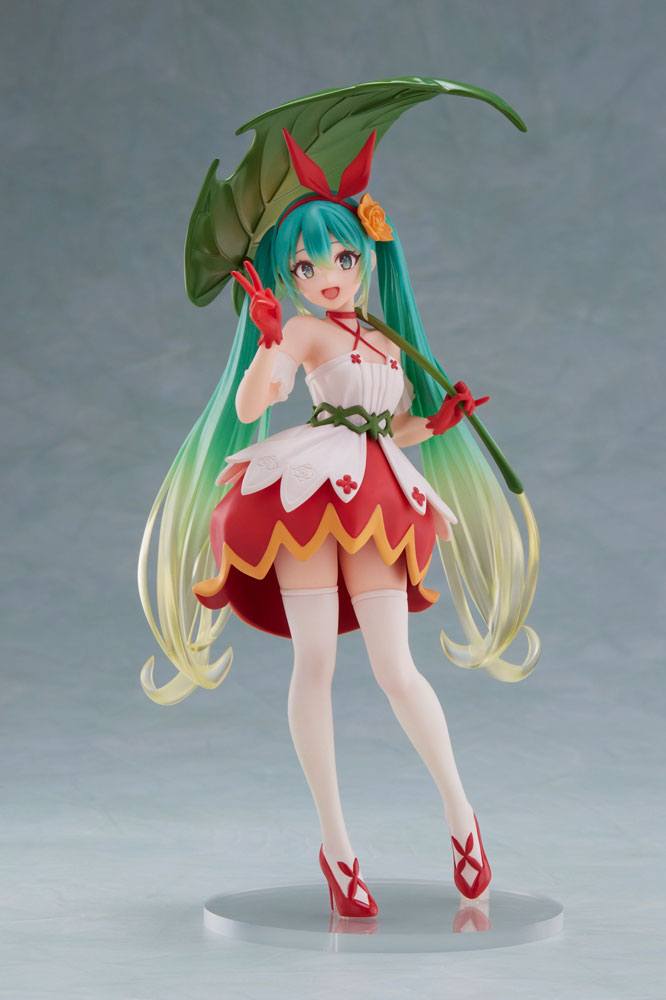 Hatsune Miku Wonderland PVC szobor figura Hatsune Miku Thumbelina 18 cm ...