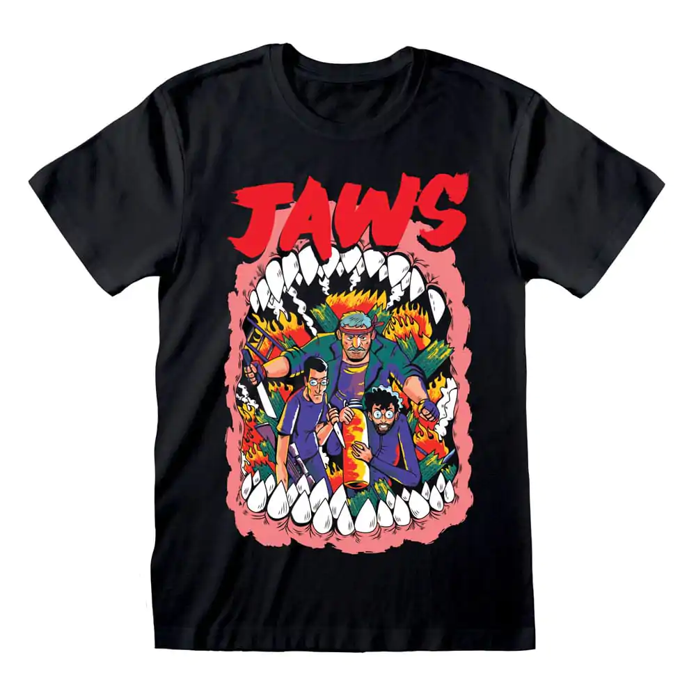 Jaws Stylised Poster póló | Fanbase webshop