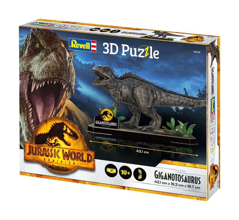 Jurassic World Dominion Giganotosaurus 3D Puzzle | Fanbase webshop
