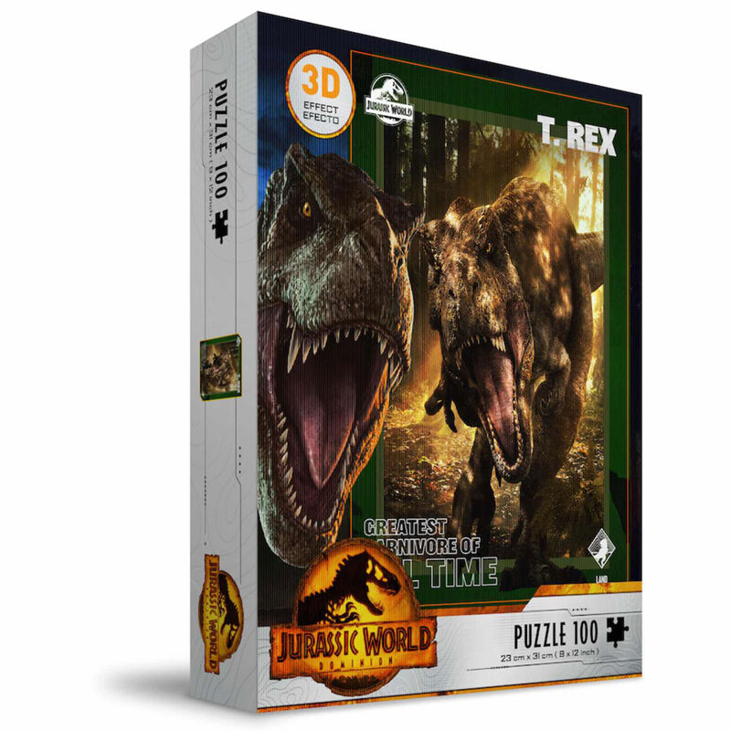 Jurassic World T-Rex 3D puzzle 100db-os | Fanbase webshop