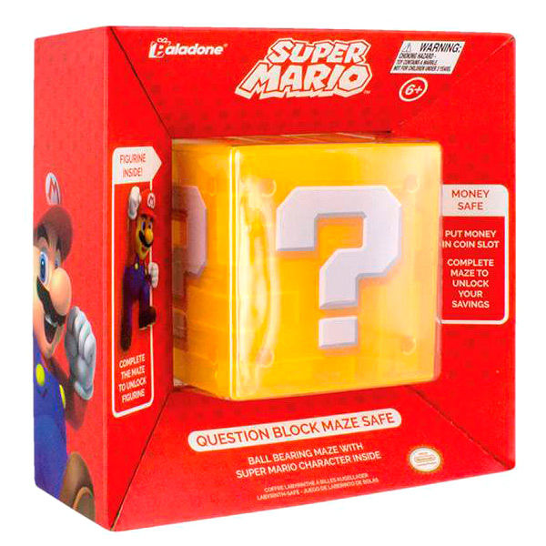 Nintendo Super Mario Bros Question Block persely | Fanbase webshop