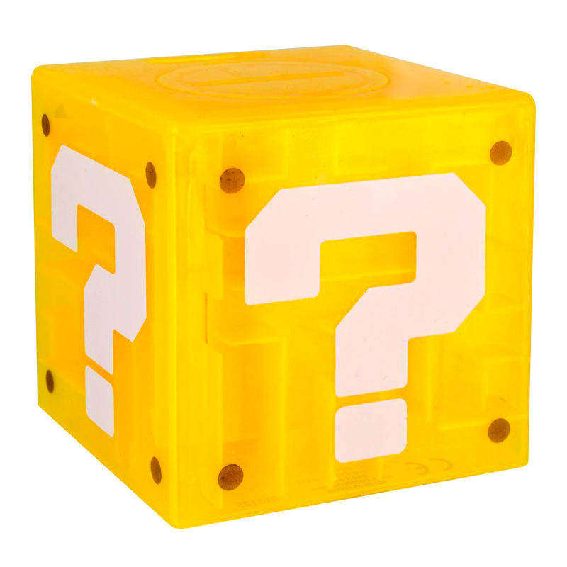 Nintendo Super Mario Bros Question Block persely | Fanbase webshop