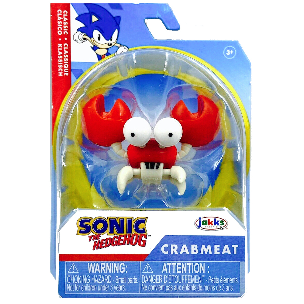 Sonic the Hedgehog Crabmeat figura 6 cm | Fanbase webshop