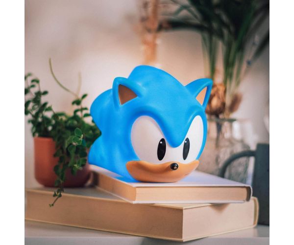 Sonic the Hedgehog Mood Sonic Head lámpa 12 cm | Fanbase webshop
