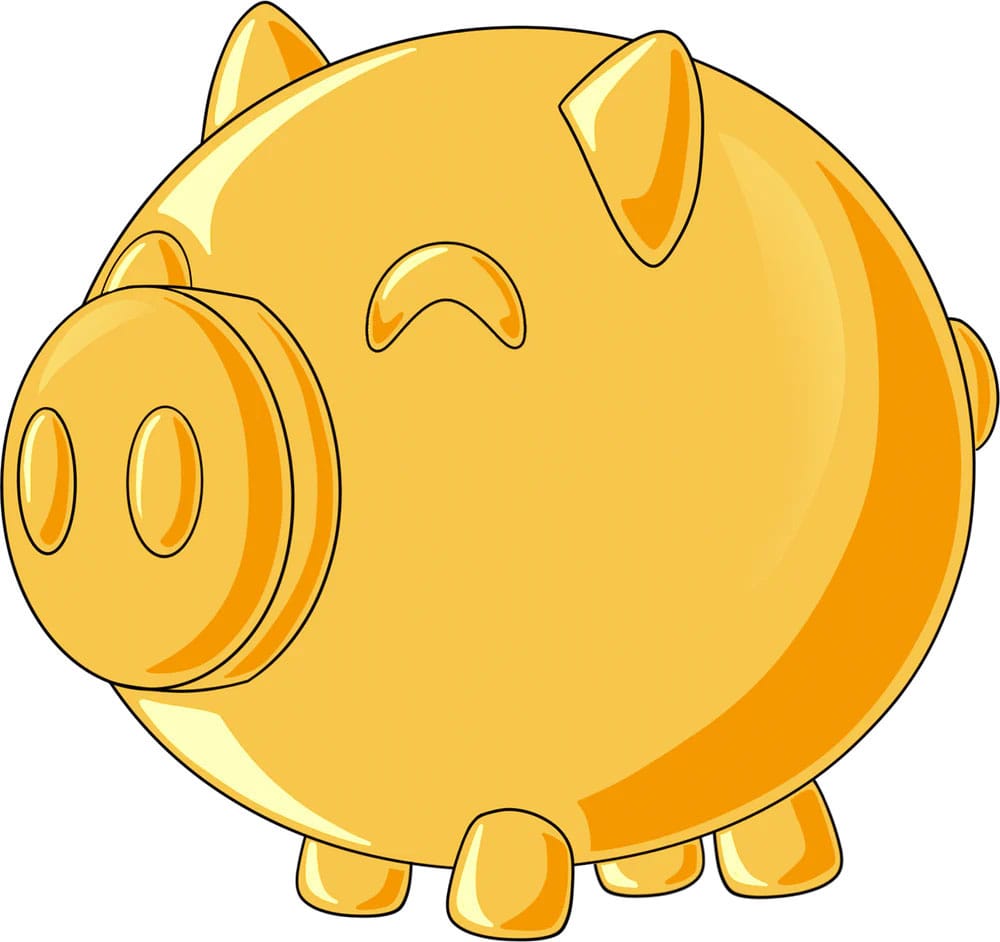 Squid Game Piggy Bank plüss figura 22 cm | Fanbase webshop