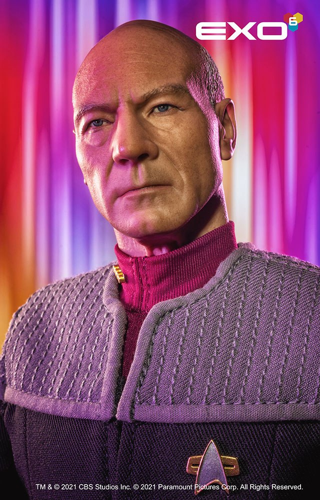 Star Trek: First Contact 1/6 Captain Jean-Luc Picard akciófigura 30 cm ...