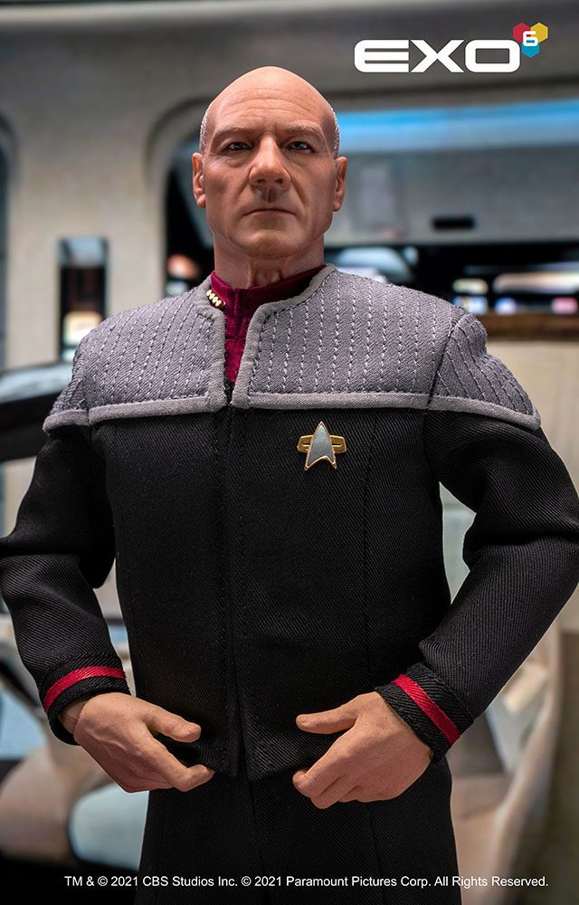 Star Trek: First Contact 1/6 Captain Jean-Luc Picard akciófigura 30 cm ...