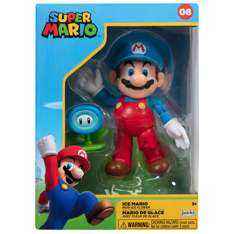 Super Mario Bros Ice Mario figura 10cm | Fanbase webshop
