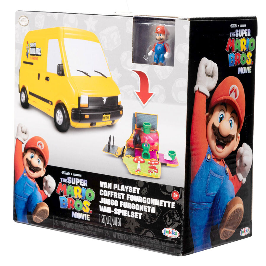 Super Mario Bros The Movie Super Mario mini játékkészlet + figura ...