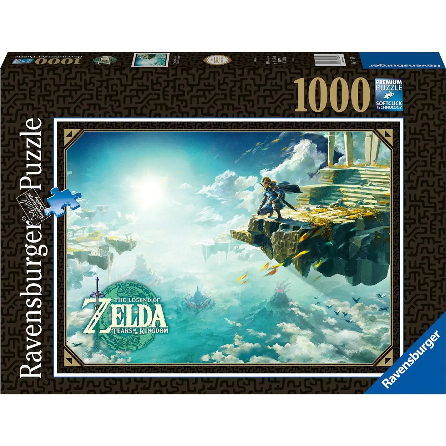 The Legend of Zelda: Tears of the Kingdom Cover Art puzzle (1000 darab ...
