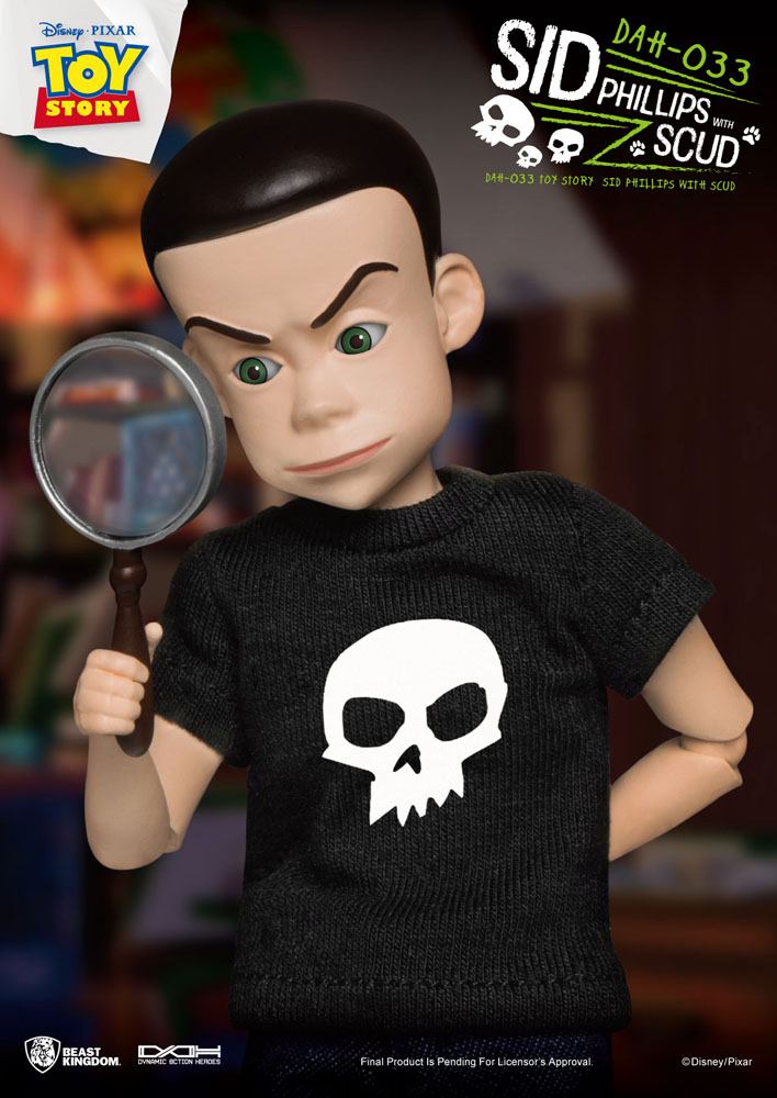Toy Story Dynamic 8ction Heroes Sid Phillips & Scud akciófigura 21 cm ...
