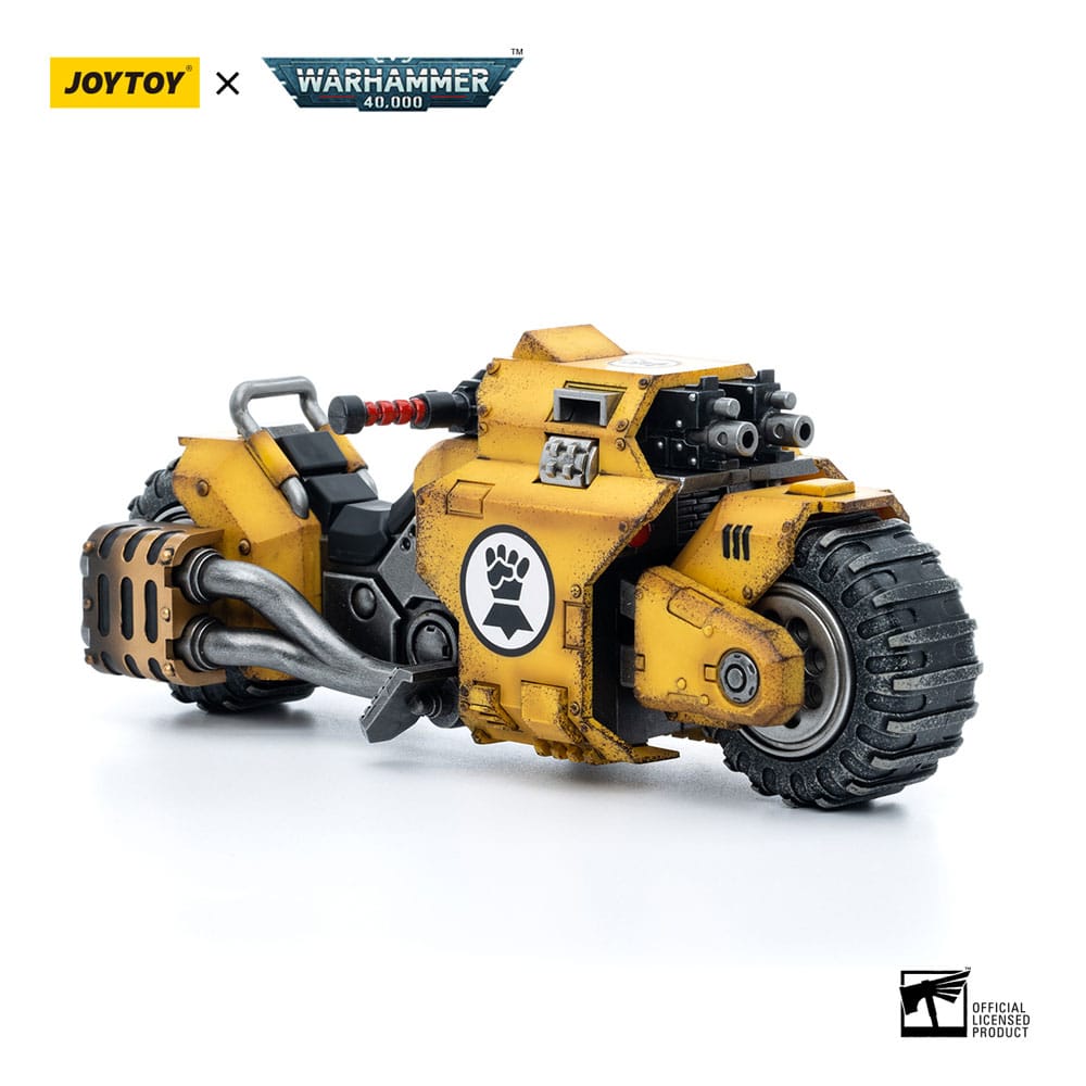 Warhammer 40k 1/18 Imperial Fists Raider-pattern Combat Bike jármű 22 ...